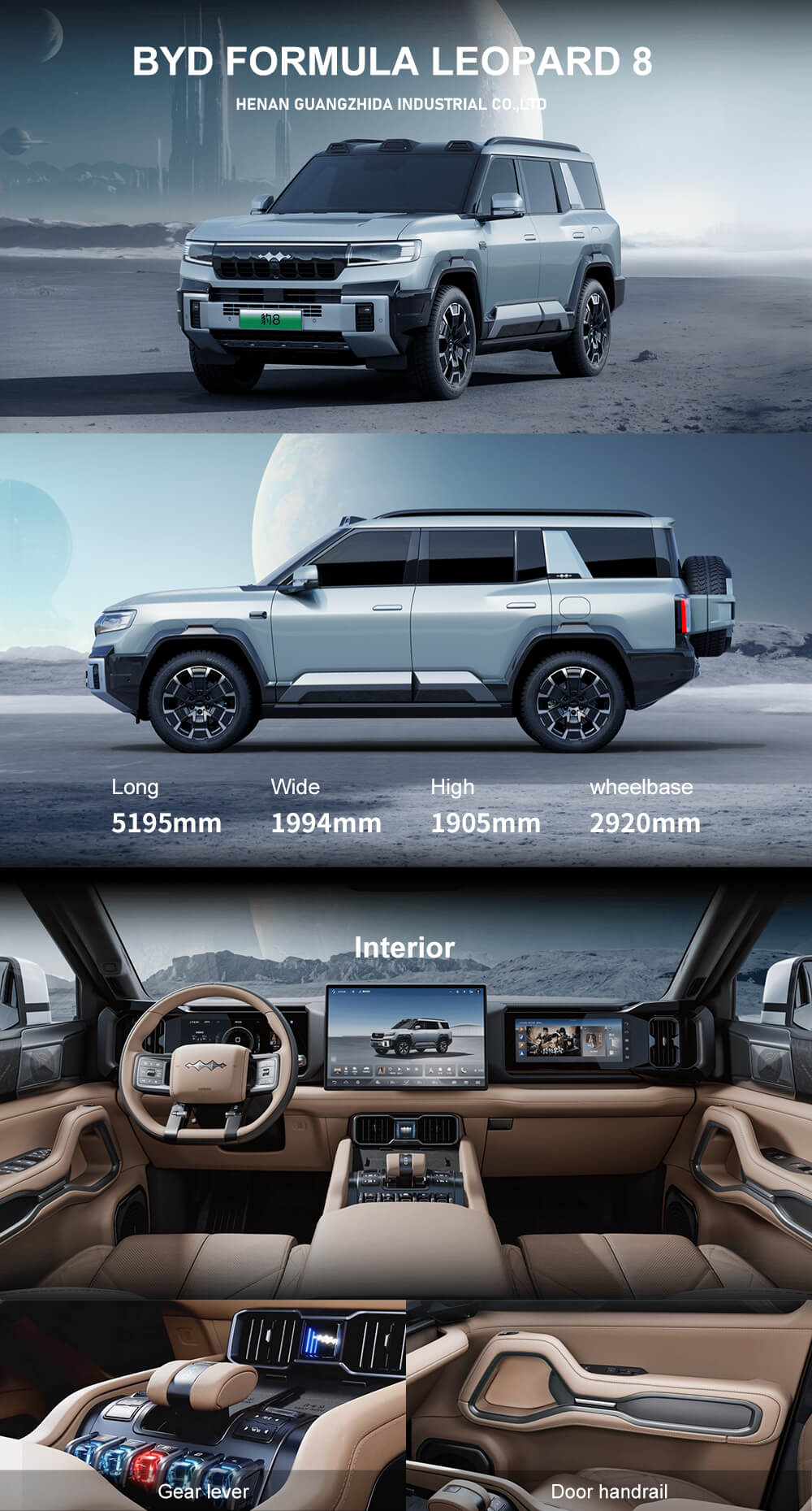 BYD Formula Leopard 8 China Export - Henan Guangzhida Industrial Co ...