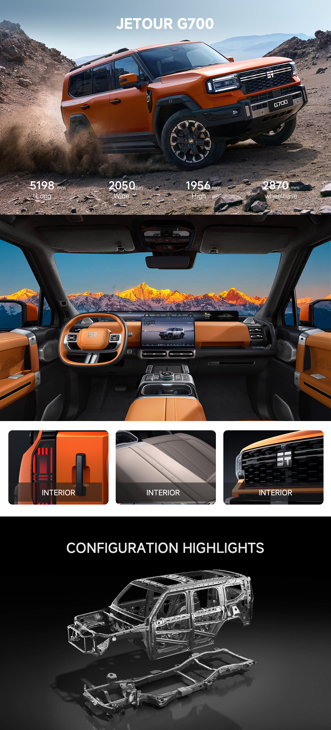 Jetour Zongheng G700 - Henan Guangzhida Industrial Co., Ltd., All ...